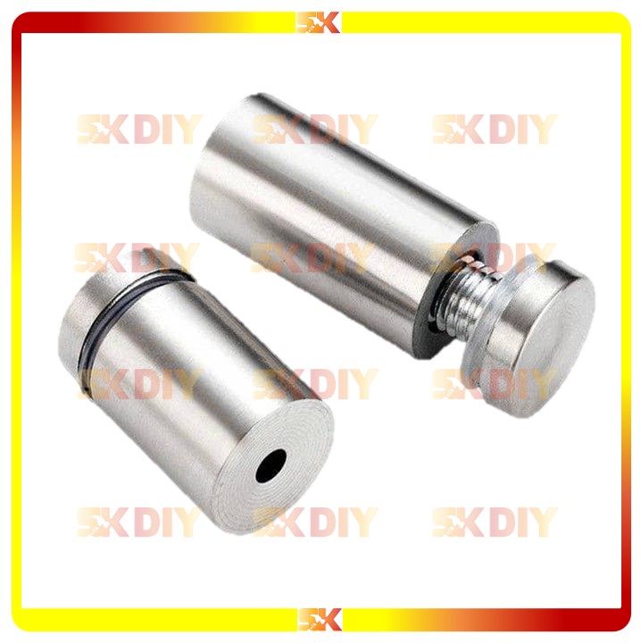 (BLACK &GOLD &SILVER) Advertising Signboard Screw Holder Stainless ...