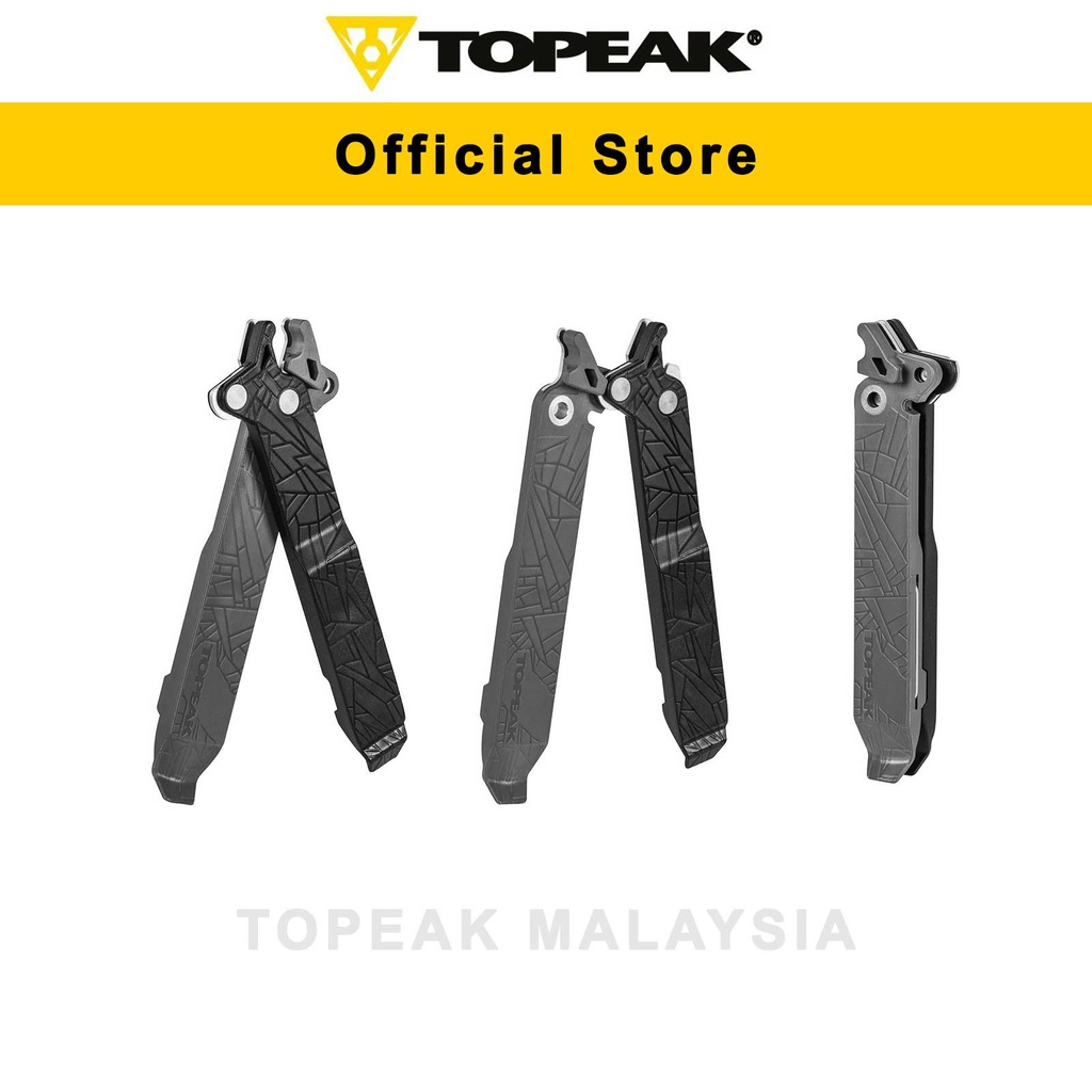 TOPEAK POWER LEVER X (TIRE LEVER - MASTER LINK PLIER - CHAIN HOOK ...