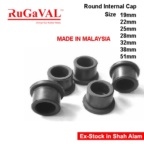 Round Internal Cap, Size Range: 19mm - 51mm, Inner Rubber Cover Cap ...