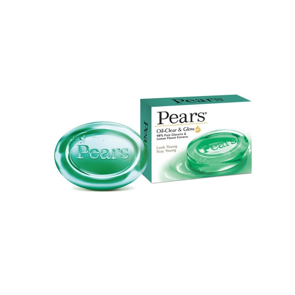 Pears Soap Pure & Gentle | Mint Extra Acts | Oil Clear & Glow 100 g ...
