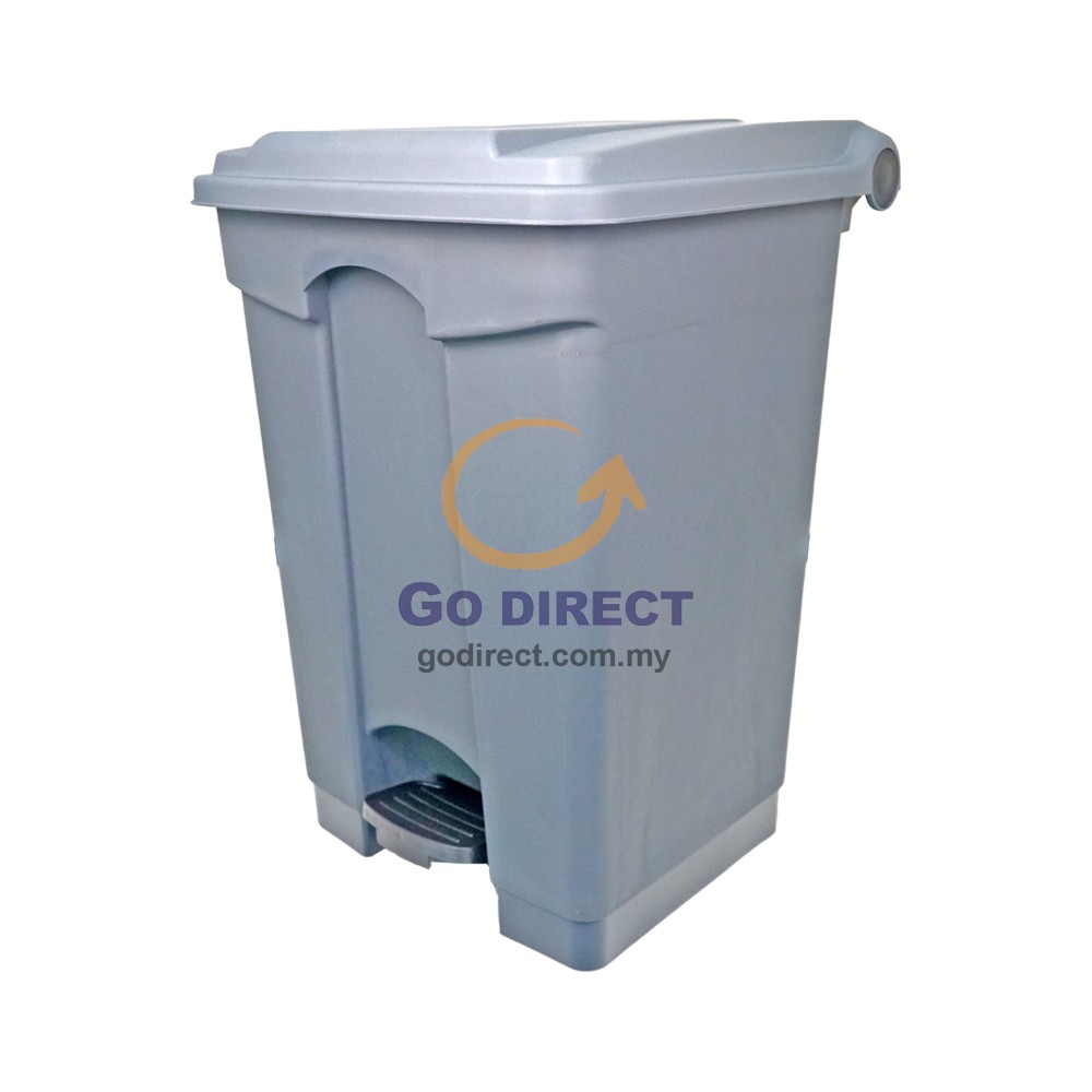1 X 45L Medium Step Dustbin Outdoor indoor Easy Clean Litter bin ...