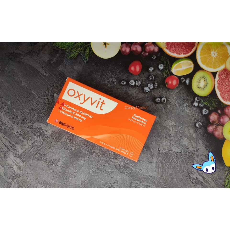 Oxyvit box - Multivitamin (Vitamin C, E, Betacarotene) | Shopee Singapore