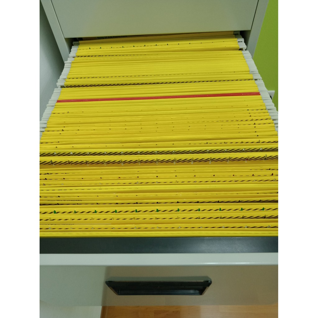 (Pack of 10) Suremark suspension files / hanging file folders / hanging ...