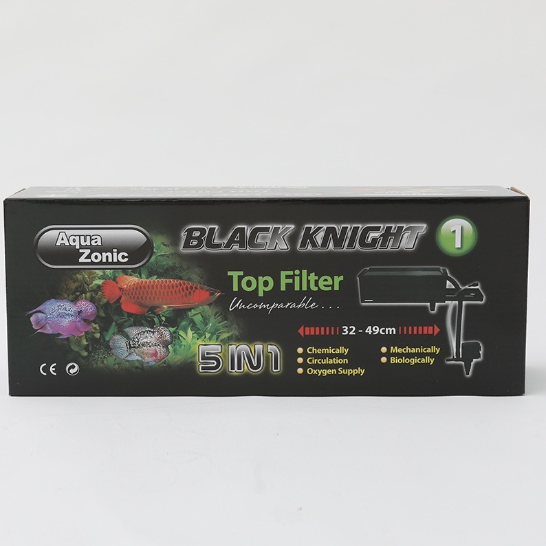 Aquazonic Black Knight Top Filter | Shopee Singapore