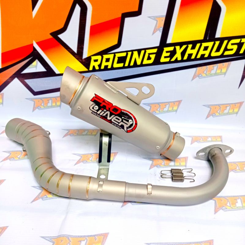 Muffler RACING PROLINER AEROX 155 2021 CLICK 125I CLICK 150I EGO S EGO ...