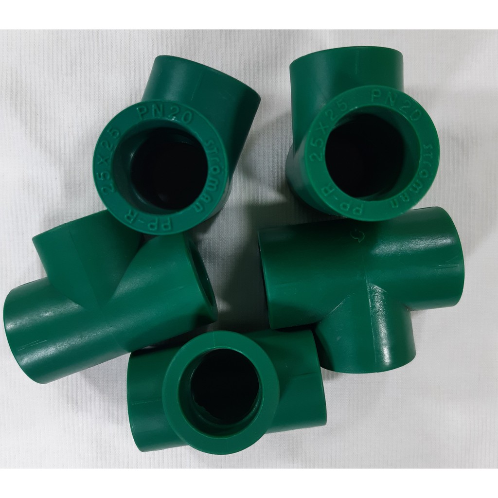 5 pieces Te - T ppr Hot Water Accessories (Ty - T, pipe 25, hot water, ppr) | Shopee Singapore