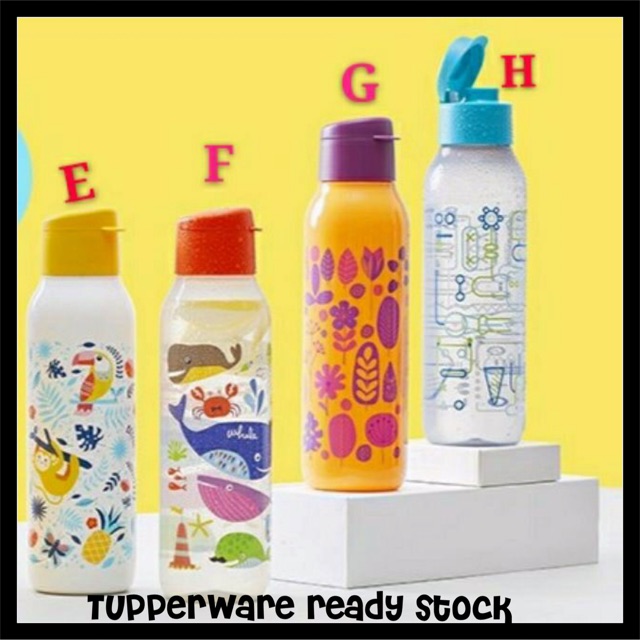 TUPPERWARE ECO BOTTLE PRINTED 750ML LIMITED EDITION | Shopee Singapore