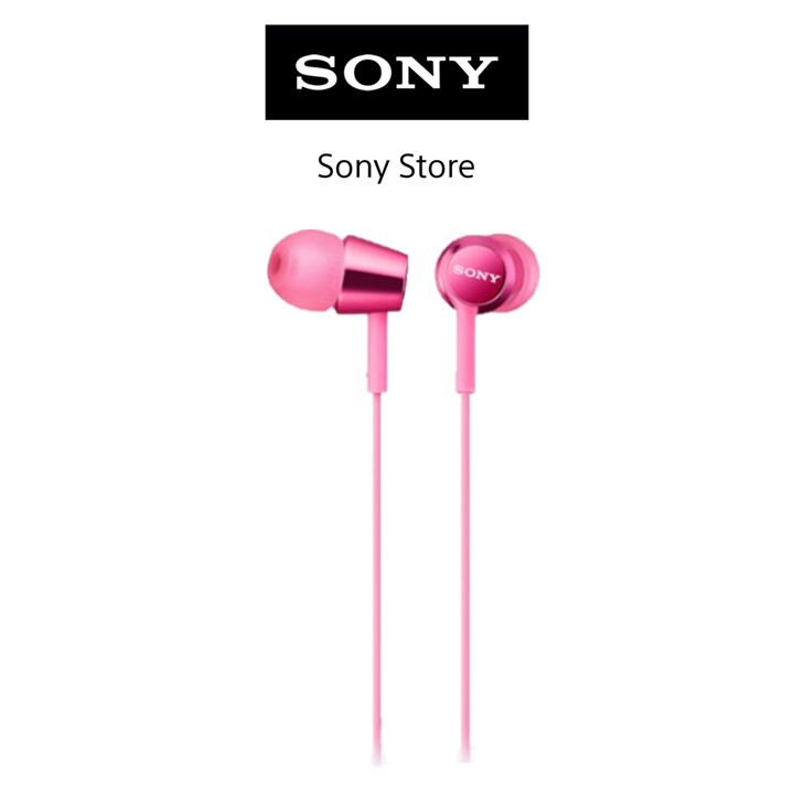 Sony Singapore MDR-EX155AP / EX155AP In-Ear Wired Headphones | Shopee ...