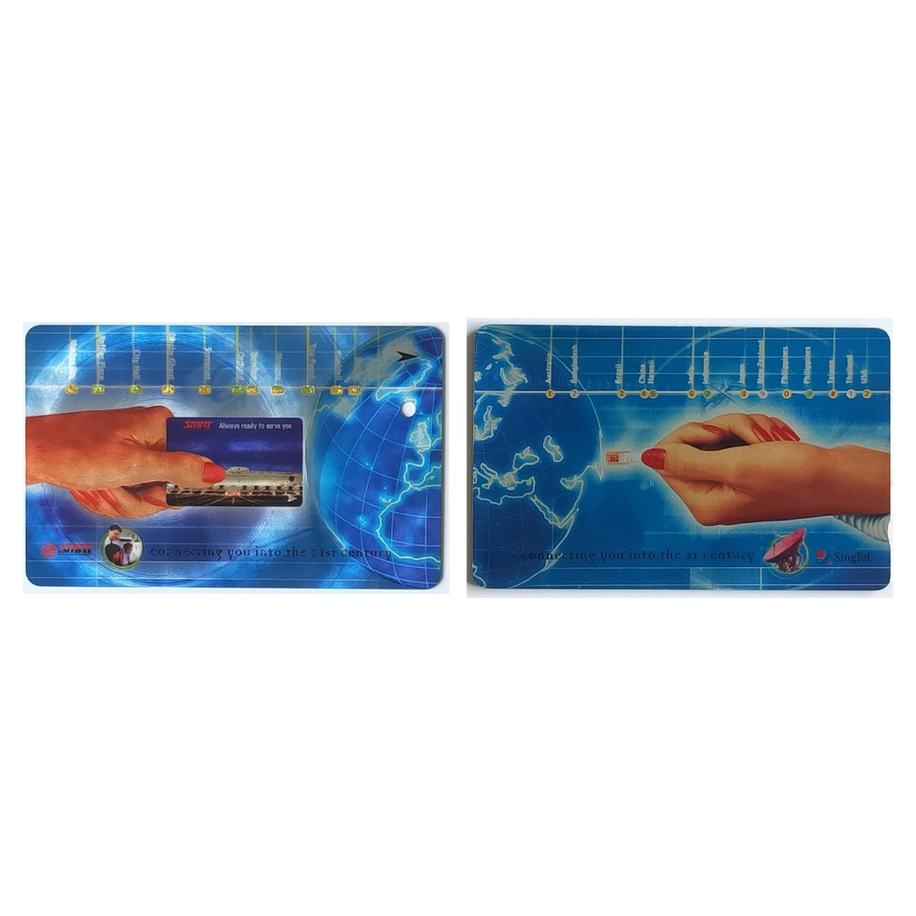 [USED] [Collector's Item] Vintage Singapore MRT Card, Ticket and Phone ...
