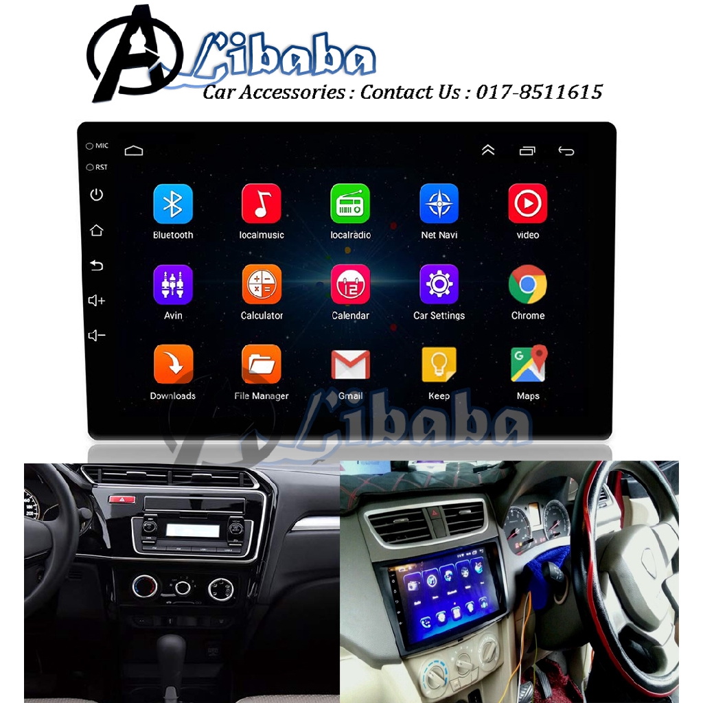 9" INCH 10" INCH VELLFIRE Android Player with Car Play Apple Play Auto ...