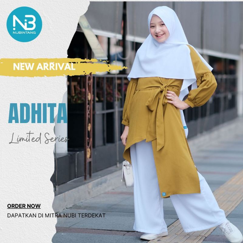 Adhita Nubi limited muslim clothing set | Shopee Singapore