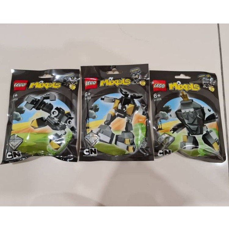 LEGO 41503+41504+41505 MIXELS - Krader+Seismo+Shuff (NEW) | Shopee ...