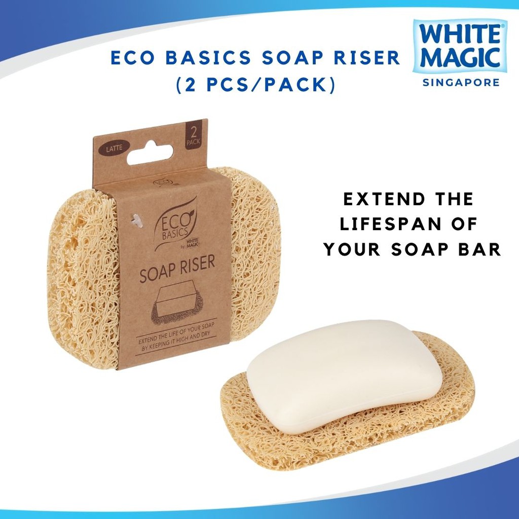 White Magic Eco Basics Soap Riser (2pcs/pack ,14 colors available ...