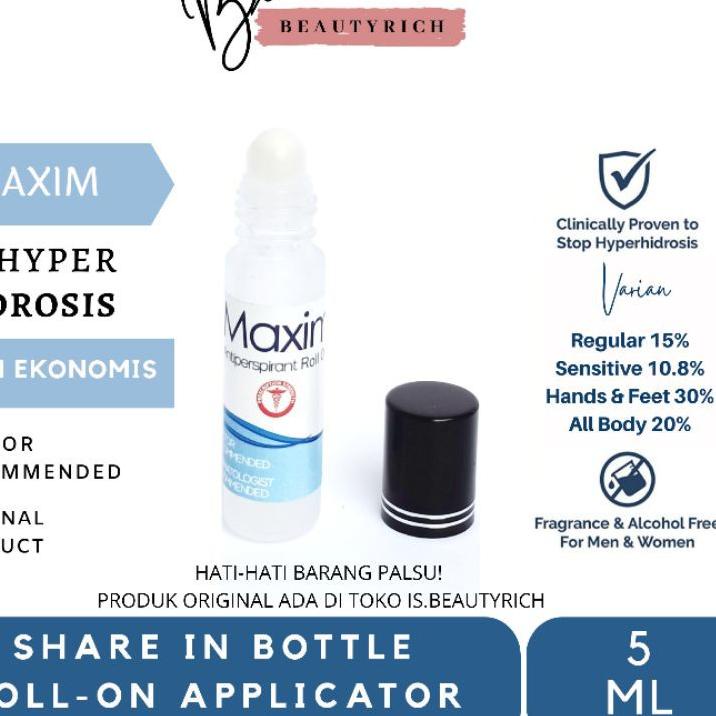 Maxim Antiperspirant Roll On (5ml) | Shopee Singapore