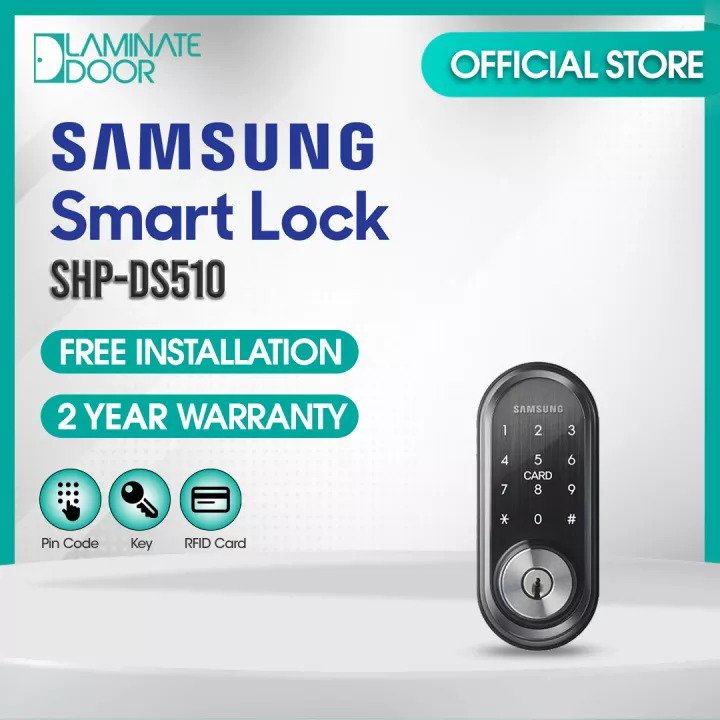 Samsung SHP-DS510 Digital Door Lock | Shopee Singapore