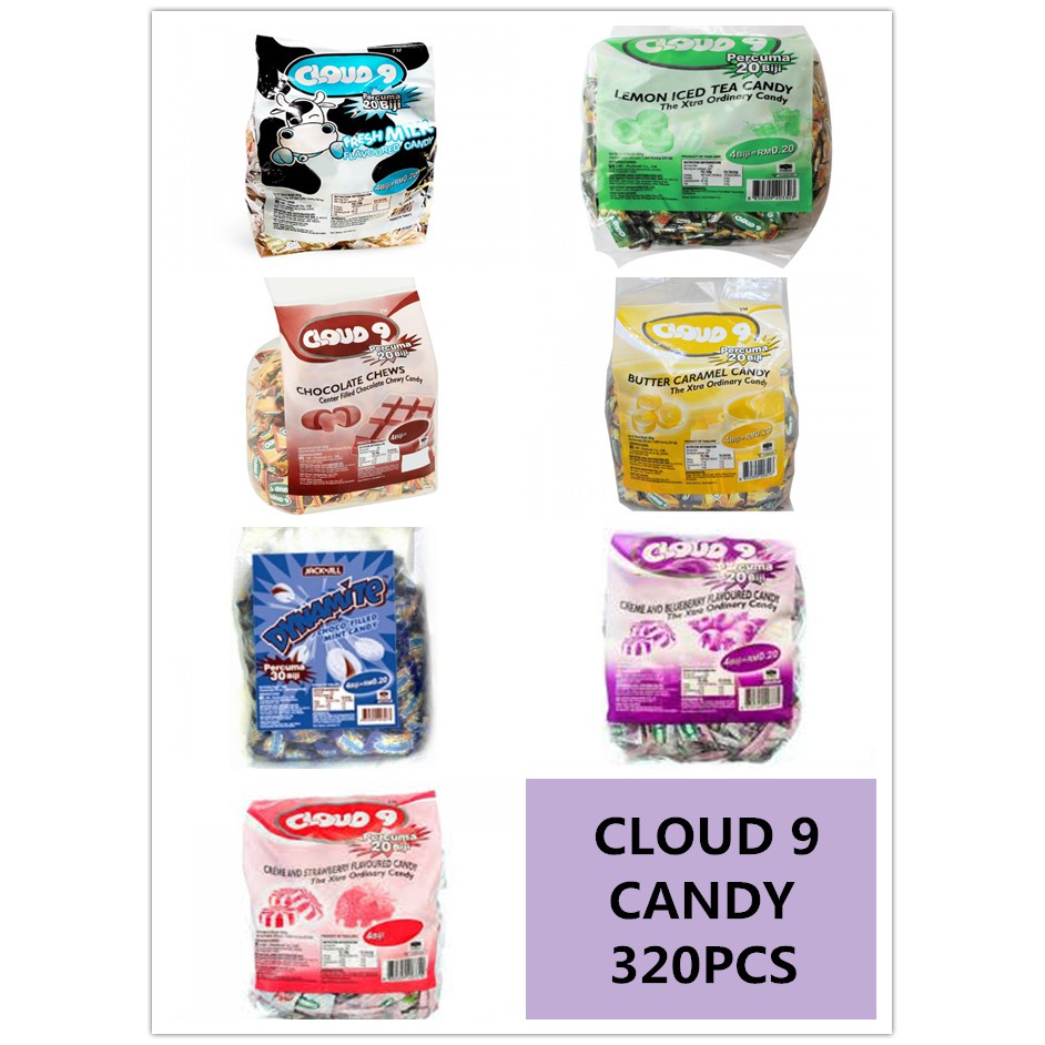 CLOUD 9 CANDY 800G (320PCS) | Shopee Singapore