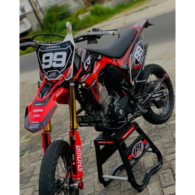 Decal Sticker CRF 150L FULL BODY CUSTOM Design | Shopee Singapore