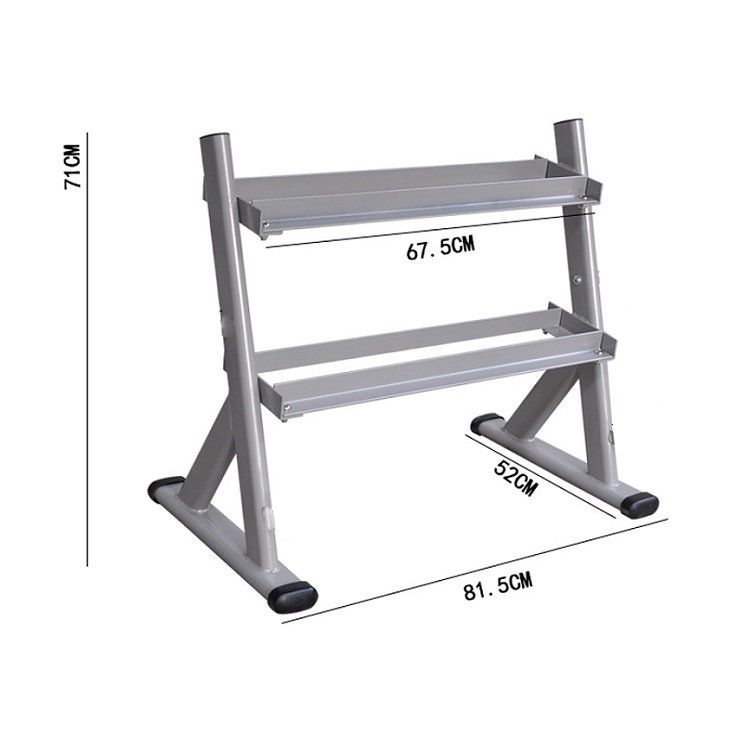 2 Layer Dumbbell Rack 2 Tier Rack Hexagon Dumbbell Stand Hexagon Rack ...