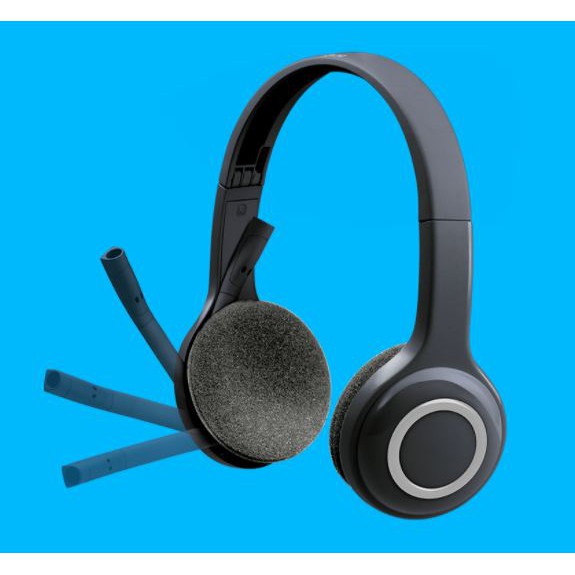 Logitech H600 Wireless Stereo Headset Foldable Headphone with Noise ...