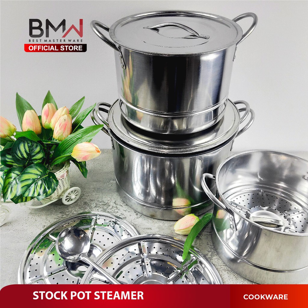 bmw Kitchen Ware - 1 Set of 4 Stock Pot Steamer Steamer ~ PCX STORE ...