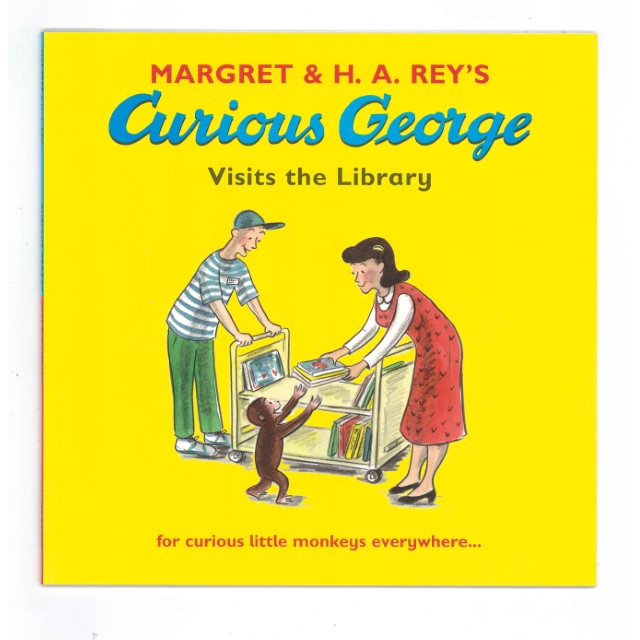 Curious George Visits the Library ( Picture Book ) | Shopee Singapore