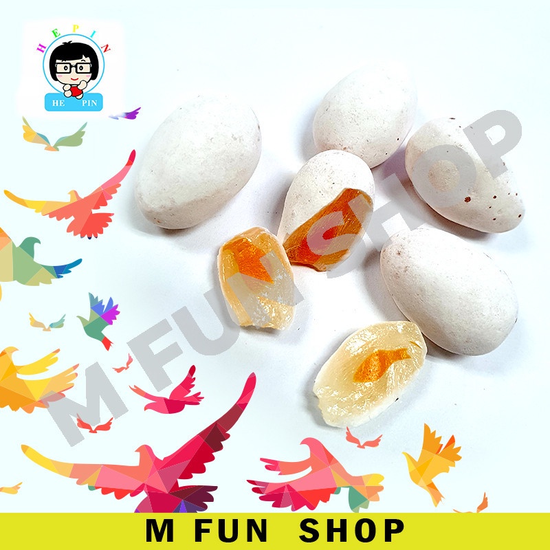 *Childhood Snack* ±100g Bird Egg Candy / Gula Gula Telur Burung /鸟蛋糖 (± ...
