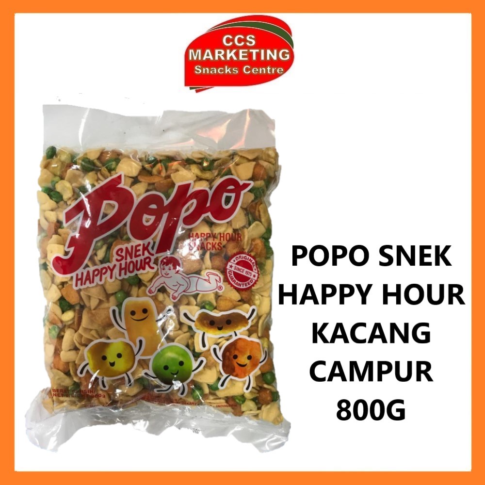 Ccs Popo Snek Happy Hour Mixed Nuts (800g) | Shopee Singapore