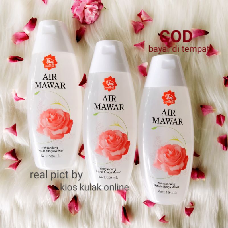 MAWAR Viva Rose Water 100 ml ori / Viva Rose Water 100% original ...