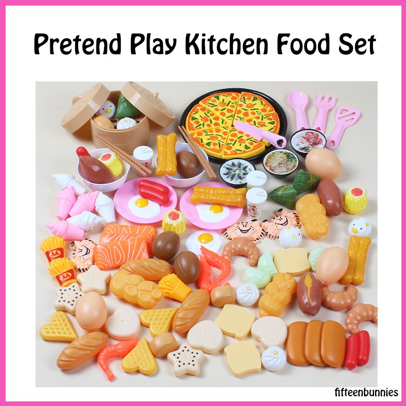 [SG STOCK] Pretend Play Toy Food Toy Gift Set | Shopee Singapore