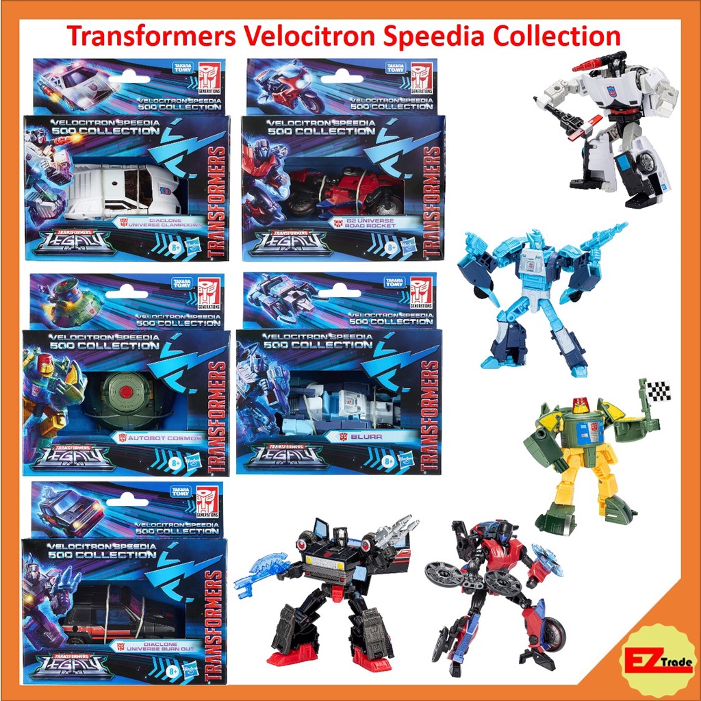 Hasbro Transformers Toys Generations Legacy Velocitron Speedia 500 ...