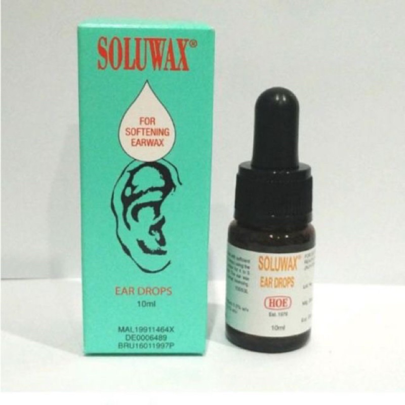 Soluwax Ear Drops 10mL | Shopee Singapore