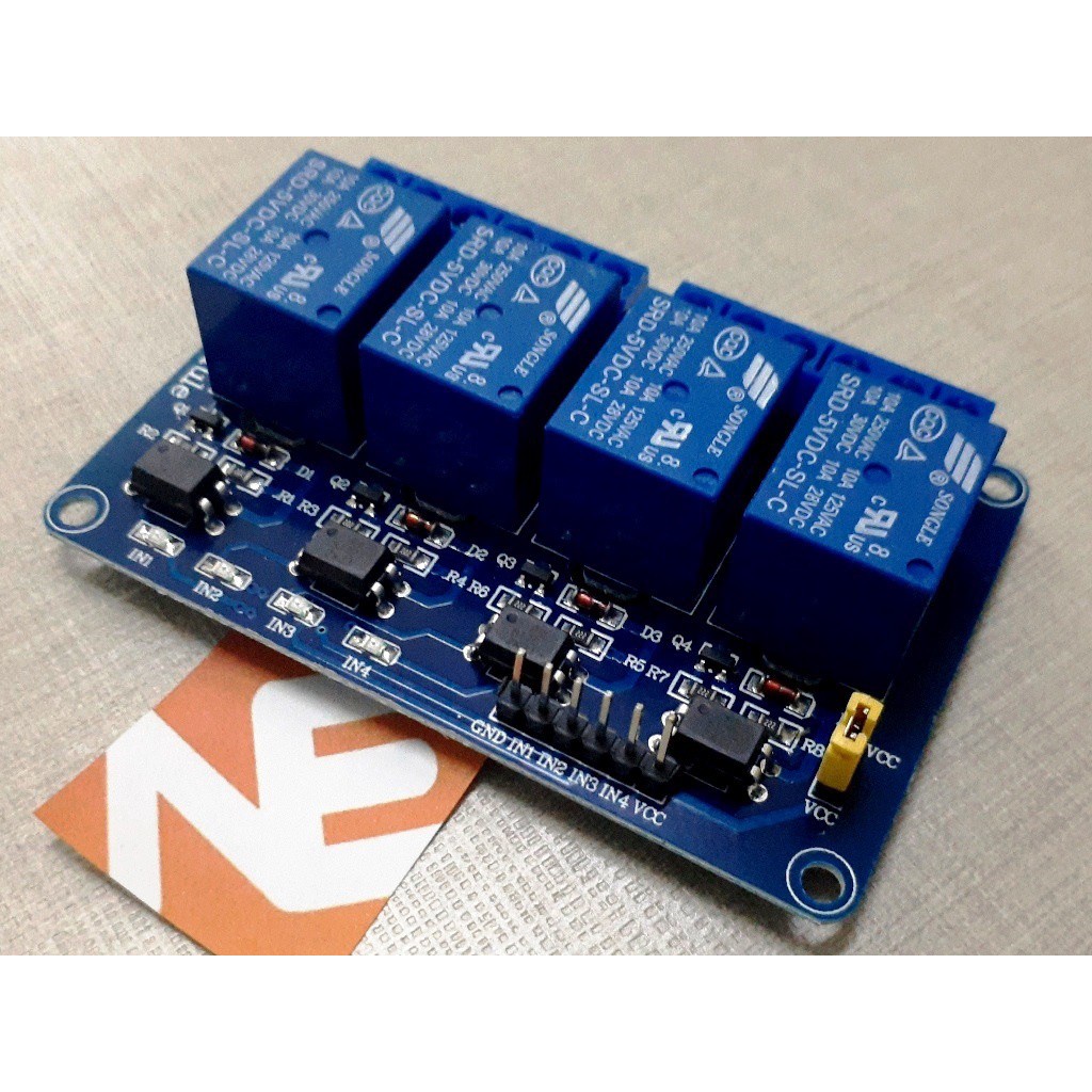 Relay Board 4 Channel Module 5V 12V Optocoupler Isolation Arduino Raspberry Pi STM32 Microbit ...