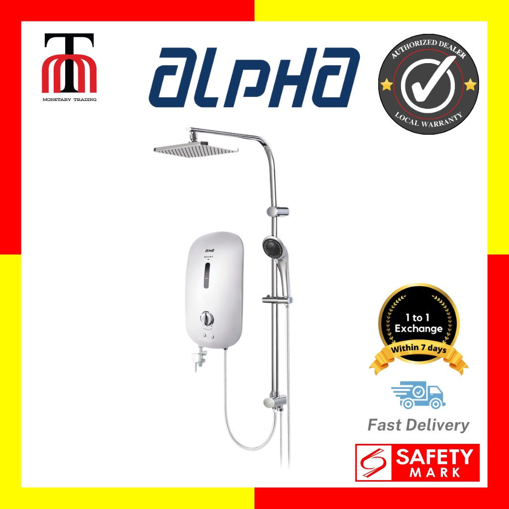 Alpha Smart 18 Plus Rain Shower Heater (No Pump) | Shopee Singapore
