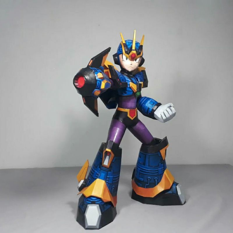 MEGAMAN X ULTIMATE ARMOR Game Paper Model | Shopee Singapore