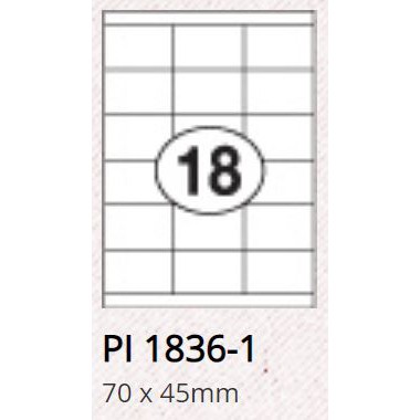 100sheets/box Label Print it Laser Label Sticker A4 different sizes for ...