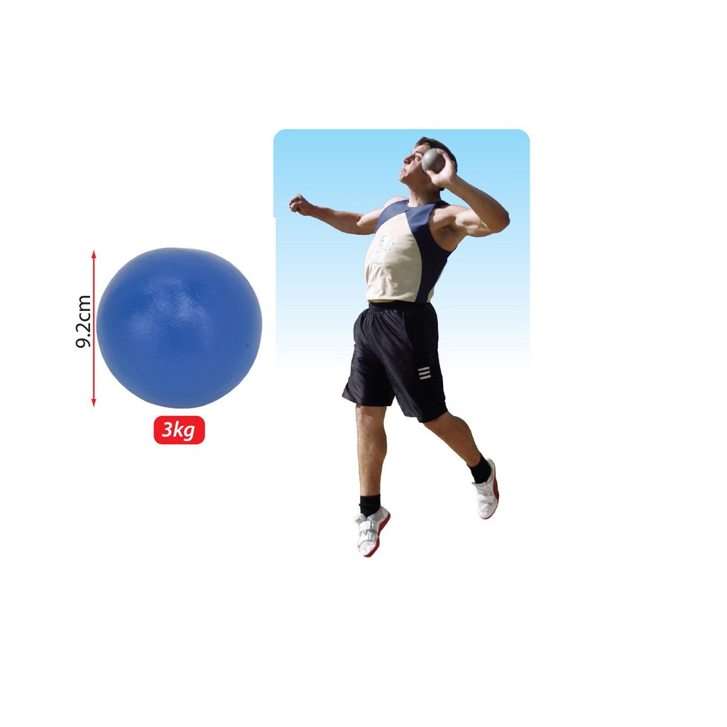 Athletics Cast Iron Shot Put Ball(Bola Besi) 3KG | Shopee Singapore