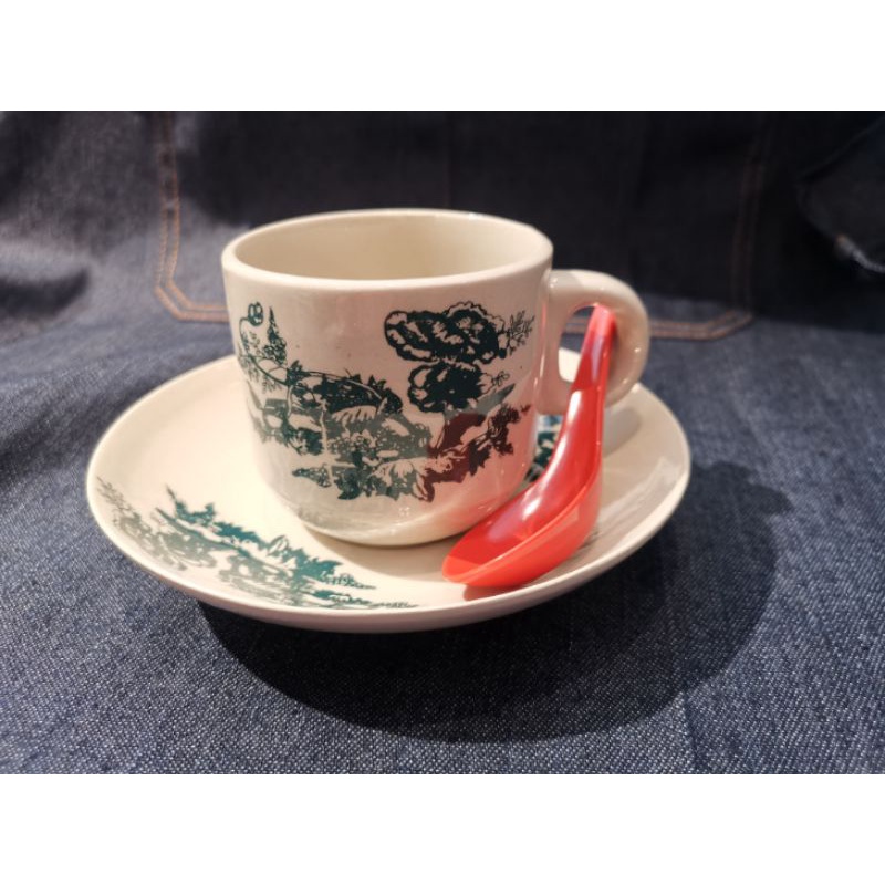 (12pcs) Kopitiam Spoon / Coffee Spoon / Kopi Spoon / White Coffee ...