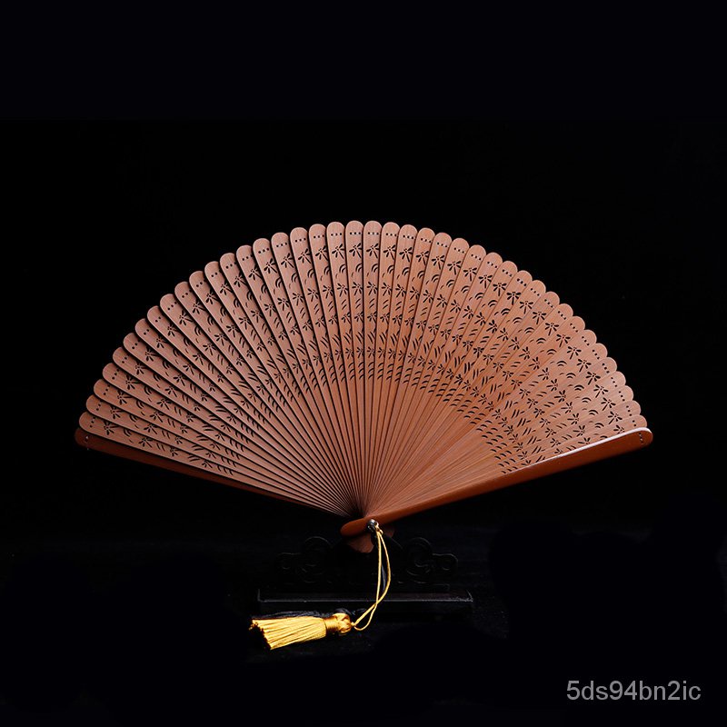 Old antique Chang door fan fan fan female China wind small folding fan ...