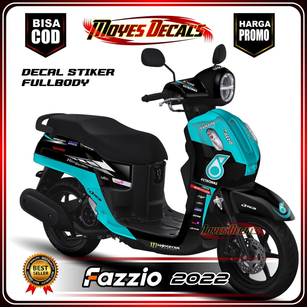 Fazzio decal 2022 fazio striping sticker yamaha fazzio full body ...