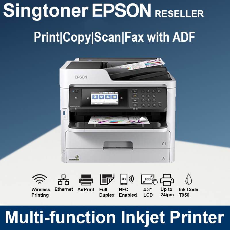 [Local Warranty] Epson WorkForce Pro WF-C5790 WFC579R WF C5890 5790 Wi ...
