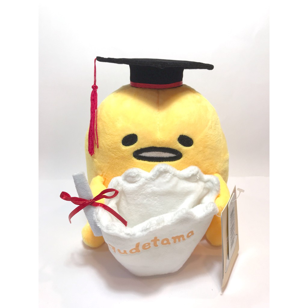 Sanrio Gudetama Graduation Plush | Shopee Singapore