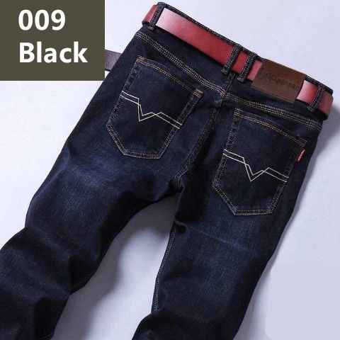 [28-40] Stretch Jeans Men High Quality Straight Cut Comfortable and ...