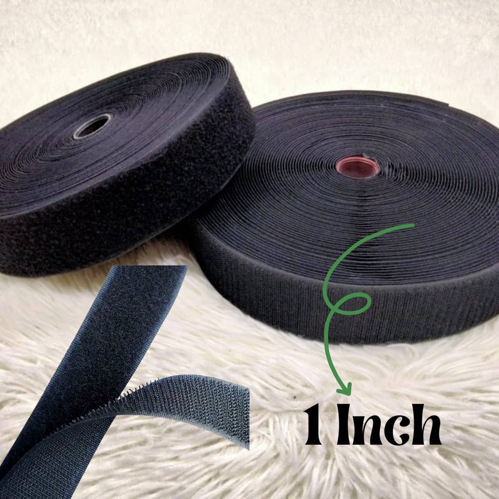 (PMN) Velcro Tape Premium Quality Hook & Loop (No Glue and With Glue ...