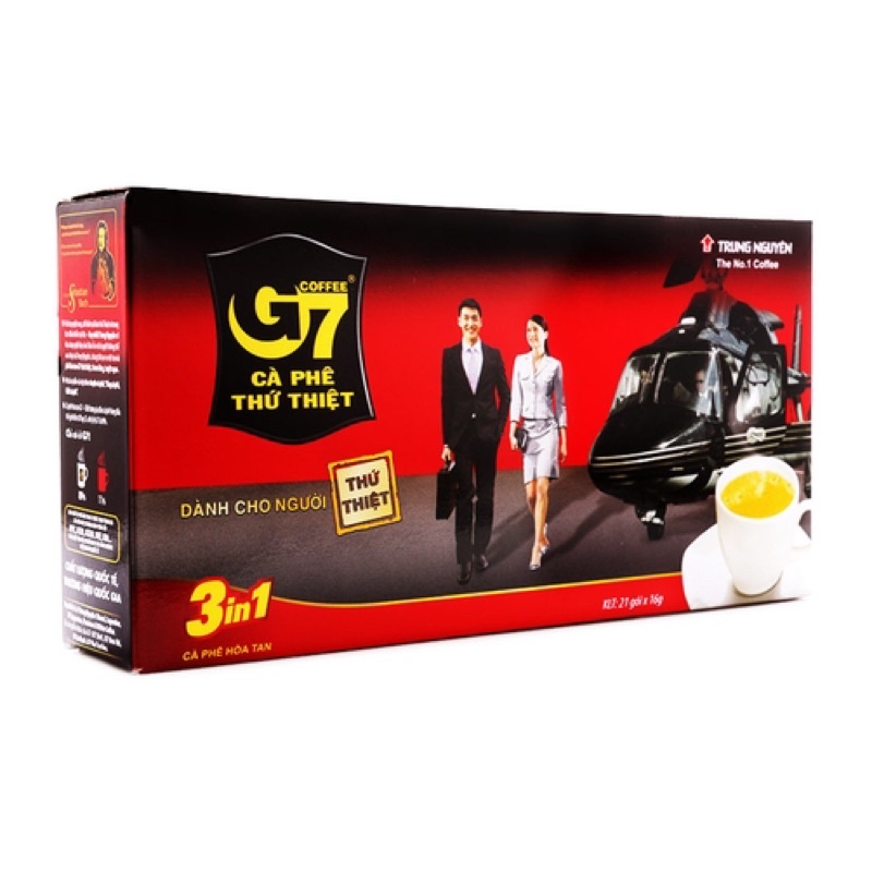 Coffee -G7- 3 in 1-Cà Phê Hòa Tan 3in1 G7 Hộp 336g - HALAL | Shopee Singapore