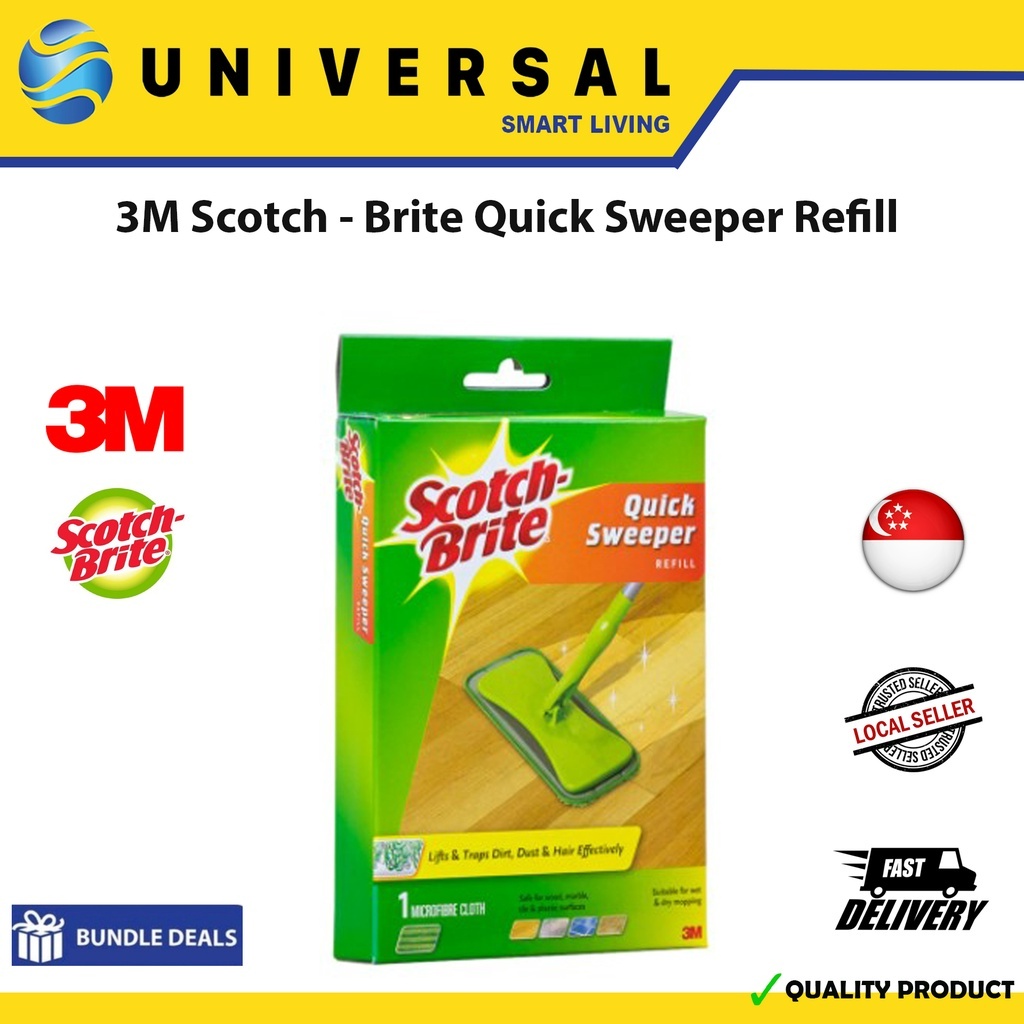 [SG SHOP SELLER] 3M Scotch - Brite Quick Sweeper Refill | Shopee Singapore