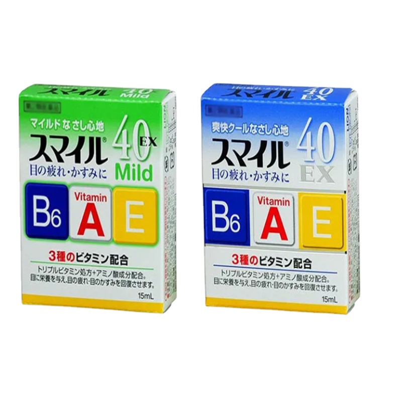 Japanese cool type eye drops, containing three vitamins, can relieve ...