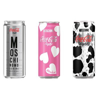 Coca Cola Light Lovers Moschino 330ml 3 Cans Set ( EMPTY ) | Shopee ...
