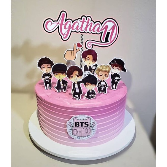 [SG HANDMADES] BTS BIRTHDAY TOPPERS/SELECT YOUR OWN DESIGN AND ...