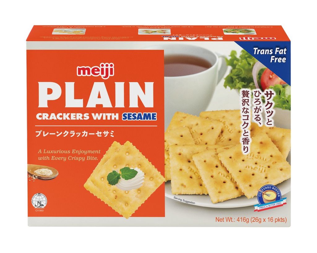 Meiji Big Box Sesame Crackers 416g (Halal) | Shopee Singapore