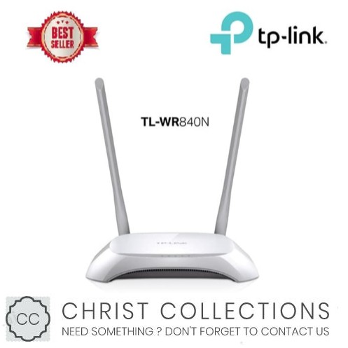 Tp LINK TL-WR-840N WIRELESS N ROUTER 300MBPS 1 Year Warranty | Shopee ...
